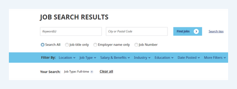 Job Search Tips | WorkBC